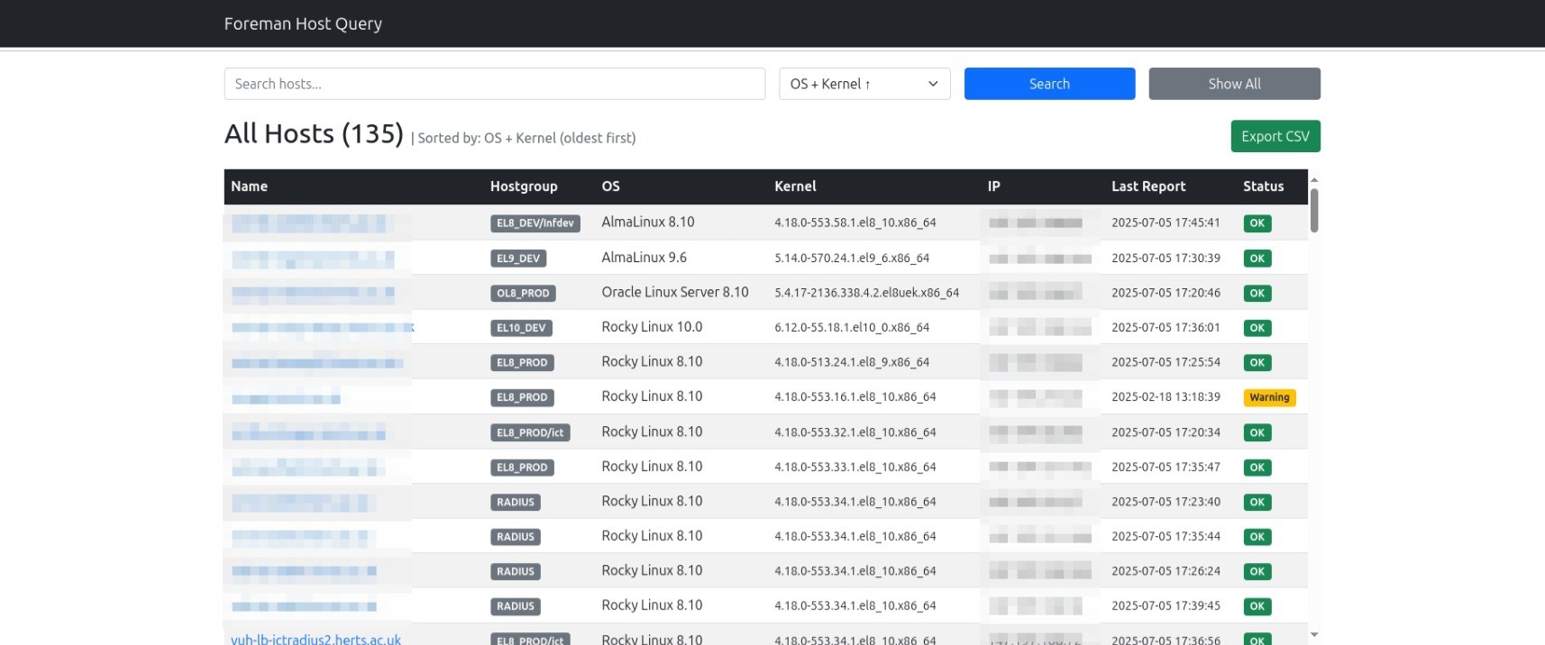 Claude Code – Foreman-Query program – A Linux Admin, Devops, SRE Blog